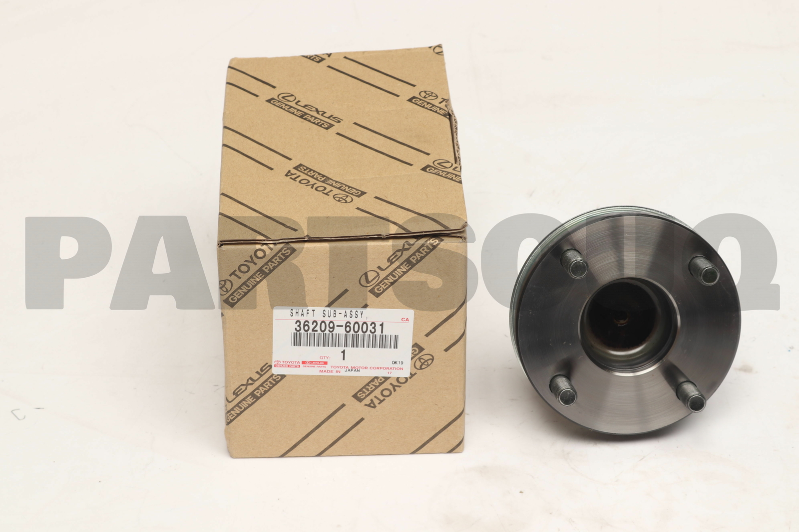 3620960031 Genuine Toyota SHAFT, TRANSFER OUTPUT, FRONT 36209-60031 | eBay