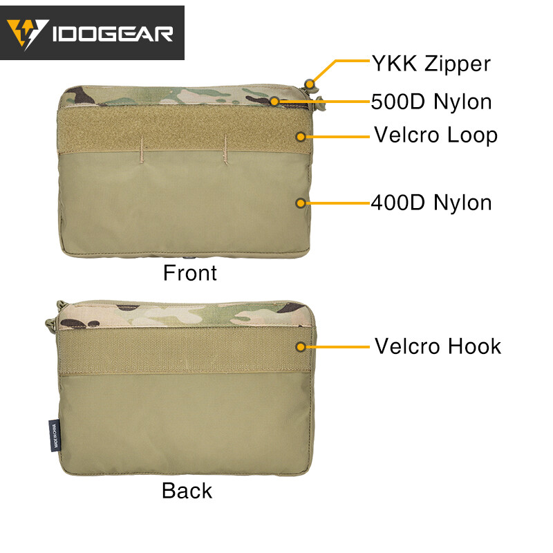 IDOGEAR Tactical DOPE Storage Pouch Kangaroo Insert Pocket Inner Pouch ...