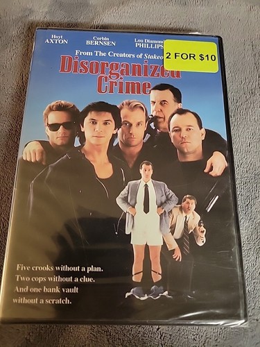 Disorganized Crime DVD Brand New Sealed Ed O'Neil Lou Dimond Phillips ...