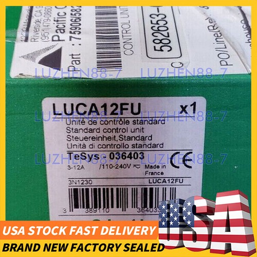 Schneider New Sealed LUCA12FU control unit standard Free Shipping | eBay