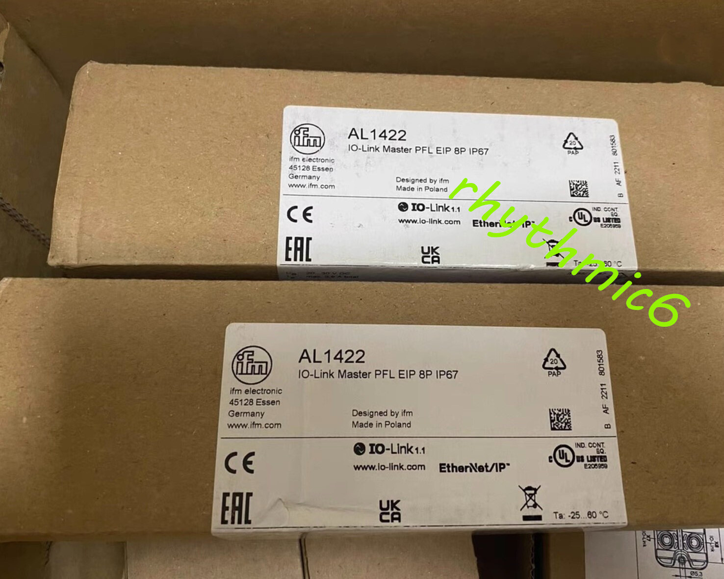 IFM Brand new AL1422 IO Link I/O Module Fast delivery FedEx or DHL | eBay