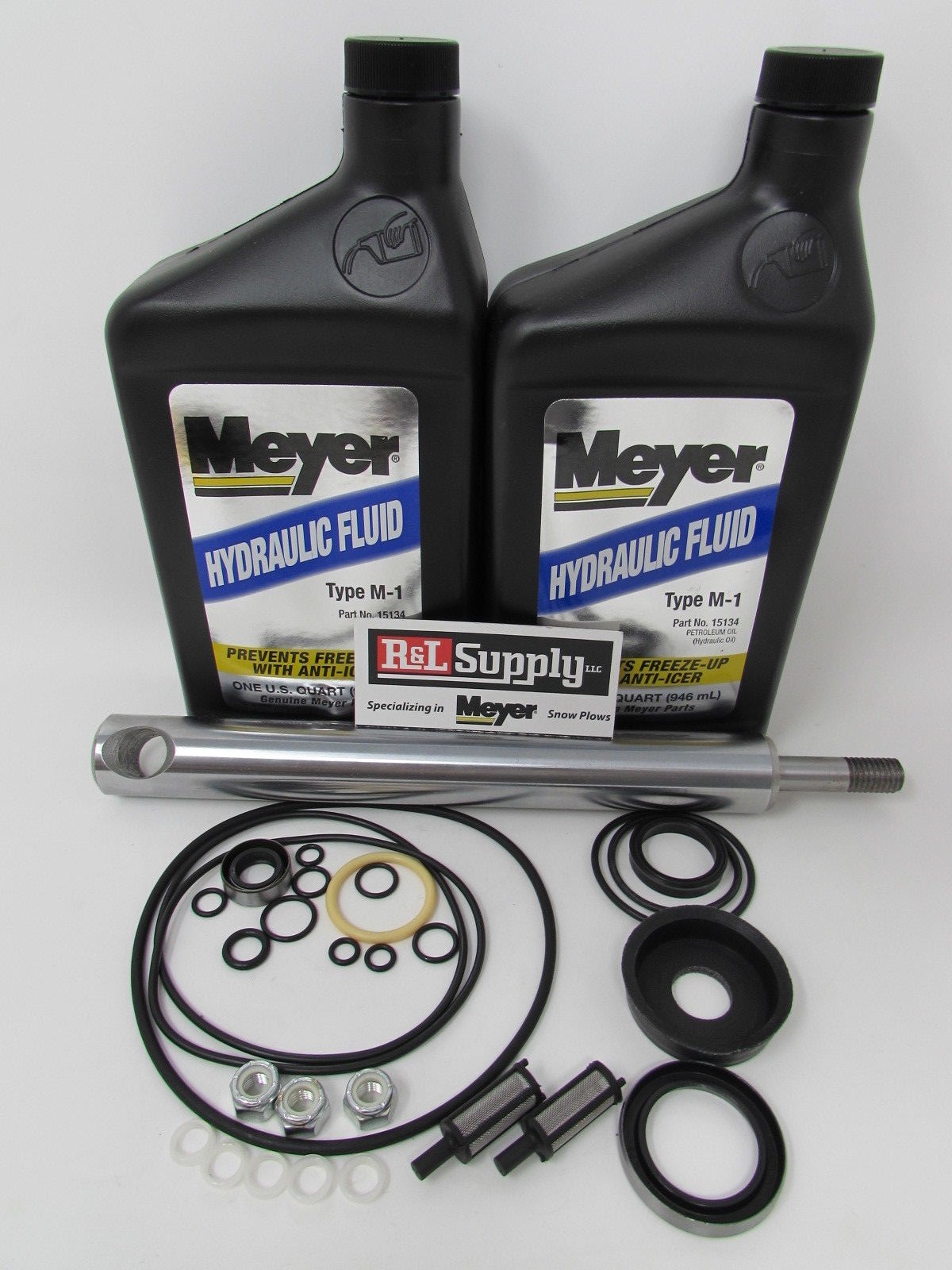 Meyer Snow Plow E60 Basic Seal Kit W/ 6" Ram Filters & Oil 15707 15487 ...