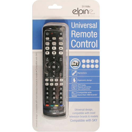 NEW ONE FOR ALL UNIVERSAL REMOTE CONTROL TV SKY DVD SAT VCR TELEVISION ...