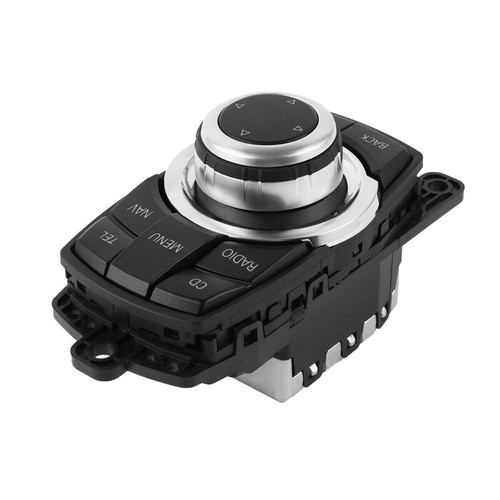 For 2009-2015 BMW F07 F10 F01 F02 F25 iDrive Controller CIC Navigation 9206444 9206446 | Black ...