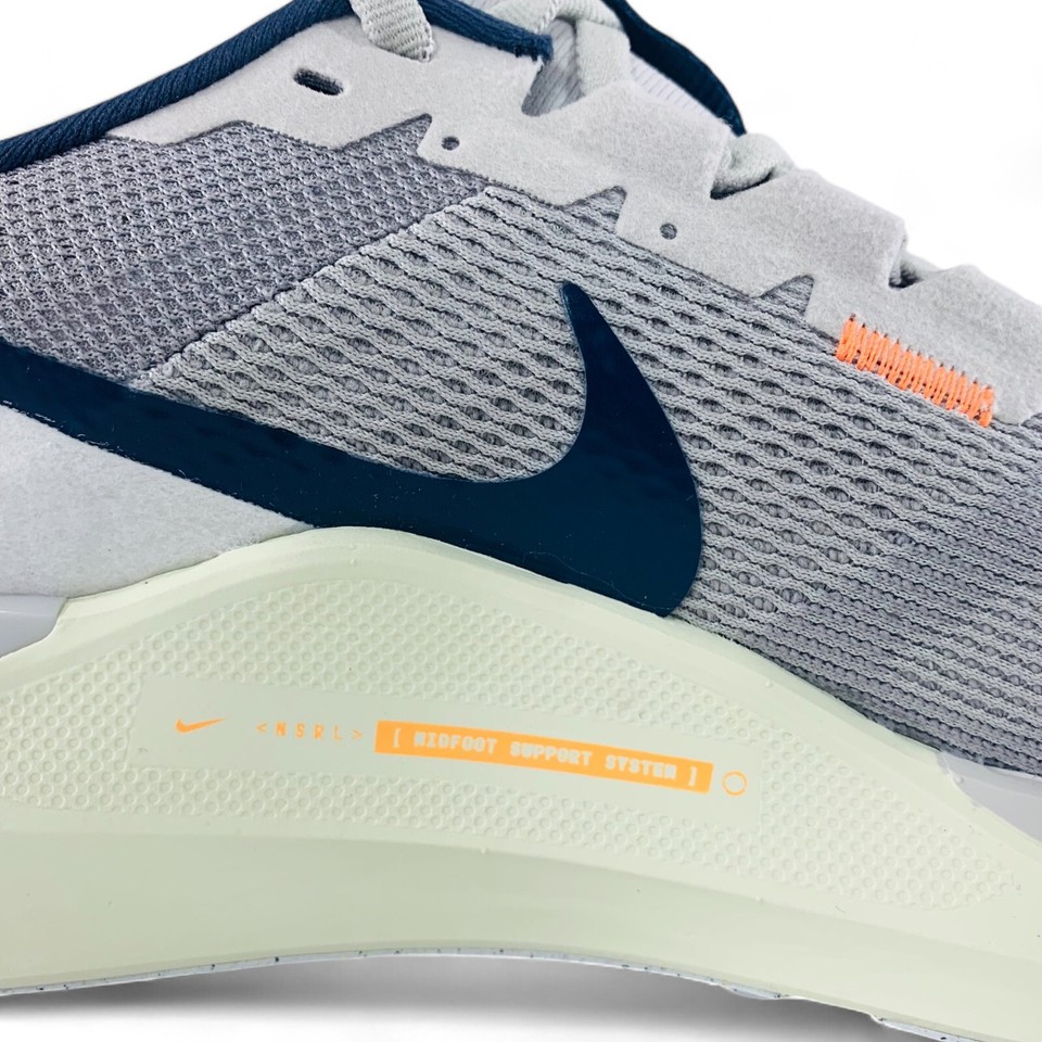 Nike Air Zoom Structure 25 Men's Running Shoes Gray Athletic Sneakers ...