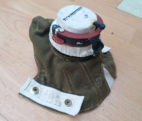 Reproduction WW2 RAF D type Oxygen Mask And Microphone Pilot & Aircrew ...
