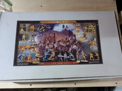 Conte Alamo Playset 1 Mostly Complete Missing Resin Soldiers. Extra ...