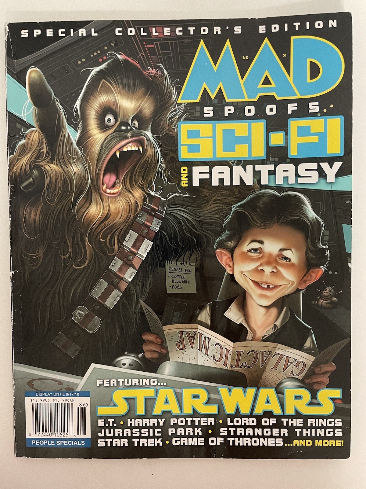 2018 "MAD Spoofs Sci-Fi & Fantasy" Collector's Edition Magazine-Star ...