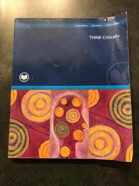 Think Critically by Peter Facione Carol Ann Gittens for sale online | eBay