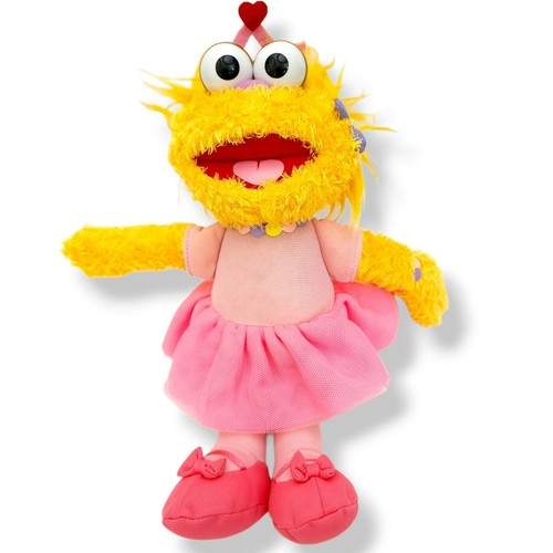 Sesame Street Live Zoe Character Plush Stuffed Toy 10" | eBay