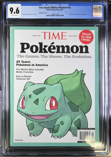 Time Magazine Special Edition: Pokémon - Bulbasaur Cover CGC 9.6 | eBay