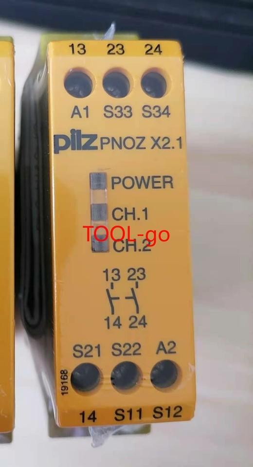 1PC pilz relay PNOZ X2.1 774306 24VAC/DC 2n/o | eBay