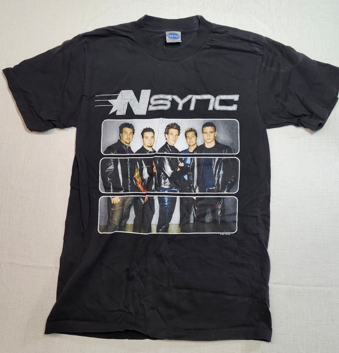 Vintage 2001 Nsync Boy Band Concert Tour Shirt Black … - Gem