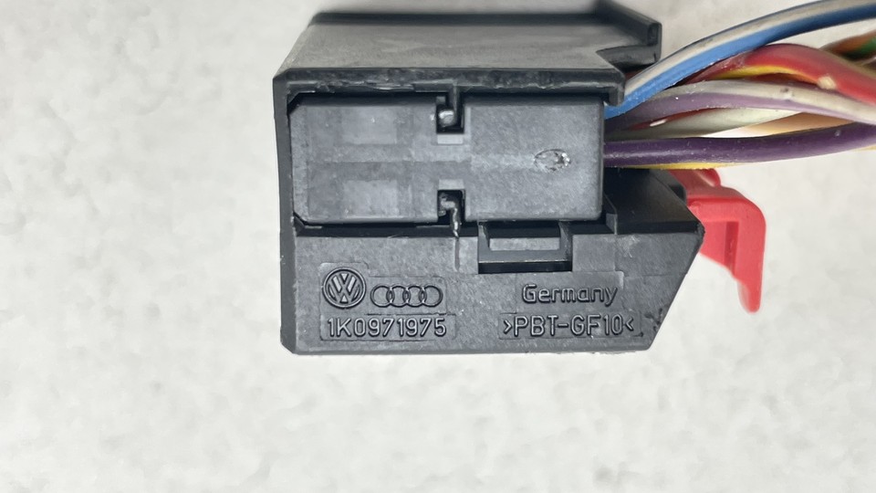 VW Audi Porsche Wiring Harness Plug Connector 12 Wire Pigtail OEM ...