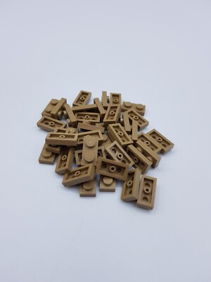 LEGO LOT 40 X PLATE 1X2 DARK TAN REF 3023 / 4528604 *NEUF* | eBay