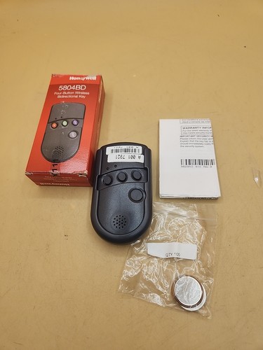 Honeywell 5804BD Bi-Directional 4 Button Wireless Key New | eBay