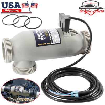 R0452400 PLC1400 3-Port Salt Cell Kit for Zodiac Jandy AquaPure 1400 ...