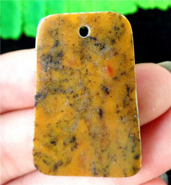35x24x4mm Natural Colorful Gem Agate Trapezoid Pendant Bead EA81353 | eBay