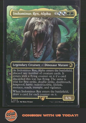 Indominus Rex, Alpha (Borderless)Jurassic World Collection #14 | eBay