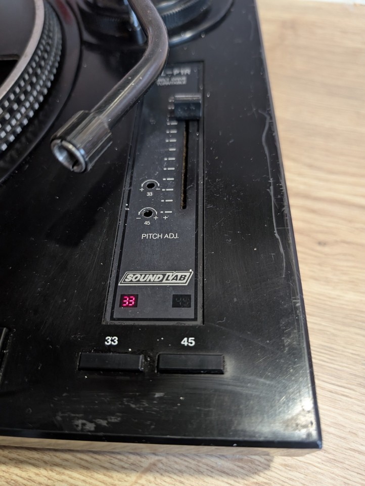 Soundlab DL-P1R Belt-Drive DJ Analogue Turntable Spares And Repairs ...