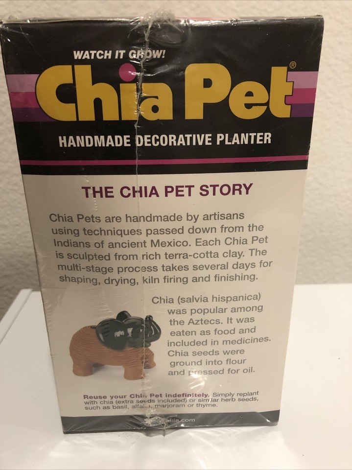 Chia Pet Handmade Decorative Planter - Elephant - Watch It Grow Brand ...