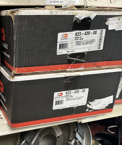Dexter Electric Trailer Brakes 10000 Lb New Box RIGHT 10K Heavy Duty ...
