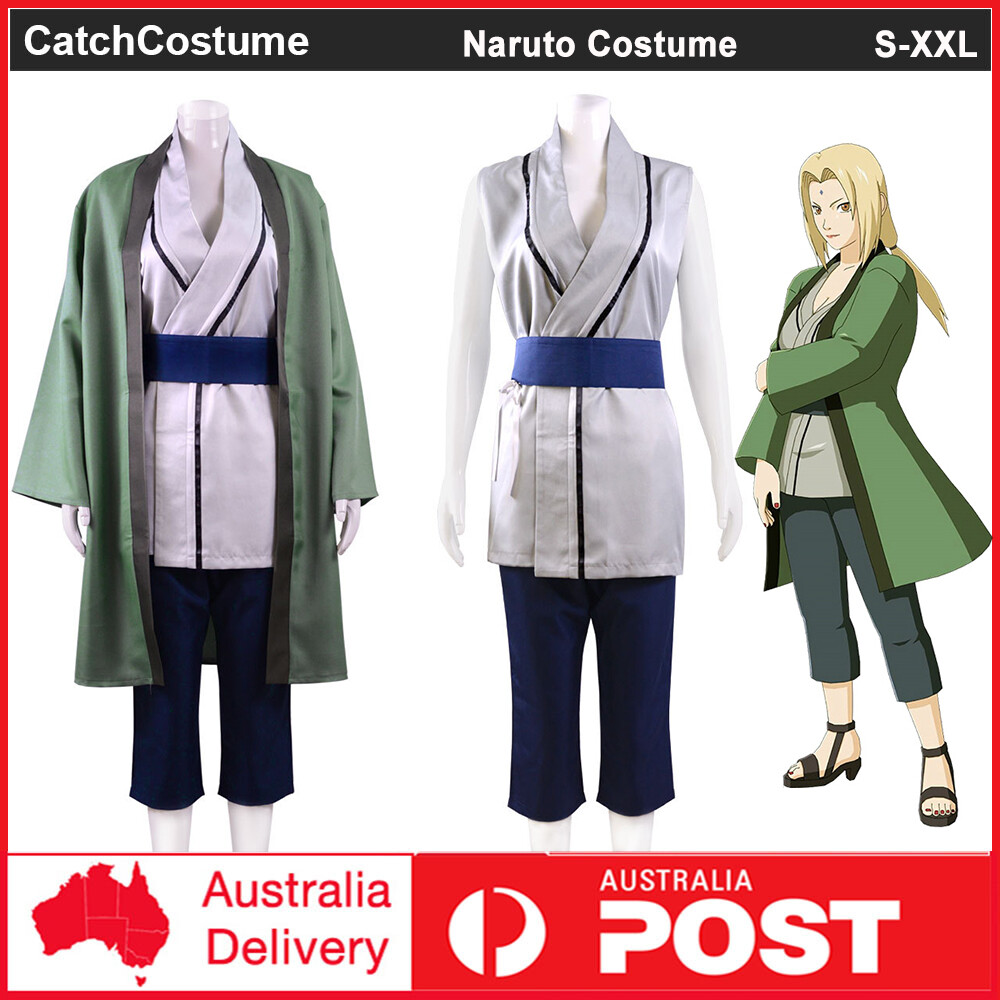 Naruto Cosplay Tsunade Tsunade Naruto Cosplay Costume With Wig And