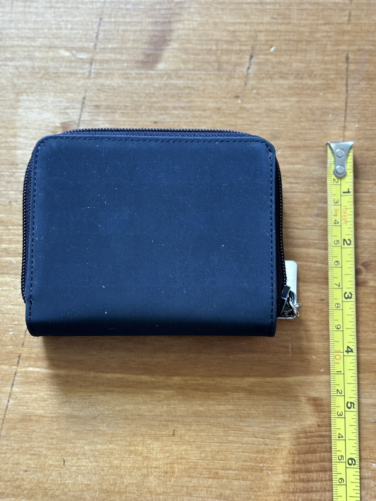 Black DKNY Zip Around & Fold Out Wallet Women’s Card Holder | eBay