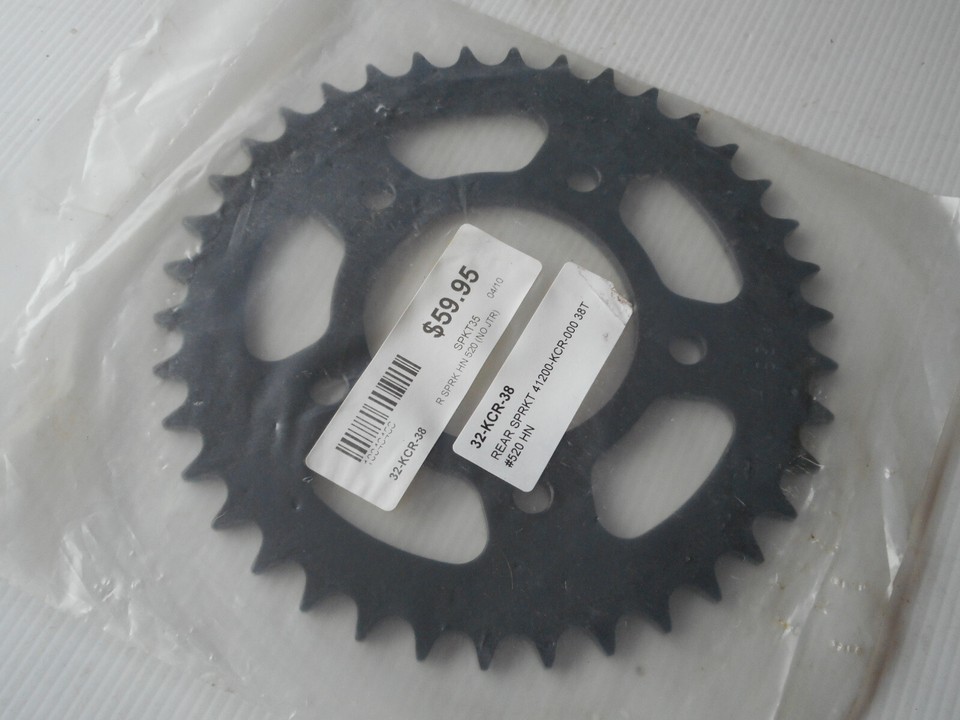 HONDA VT250C (Magna V25) 1995-2002 MODELS NOS 38T REAR SPROCKET --- 32 ...