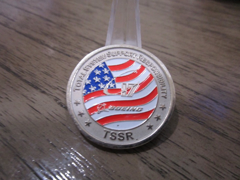 Boeing C -17 Globemaster Global Support Challenge Coin #726Q | eBay