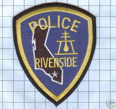 Police Patch - California - Riverside | eBay
