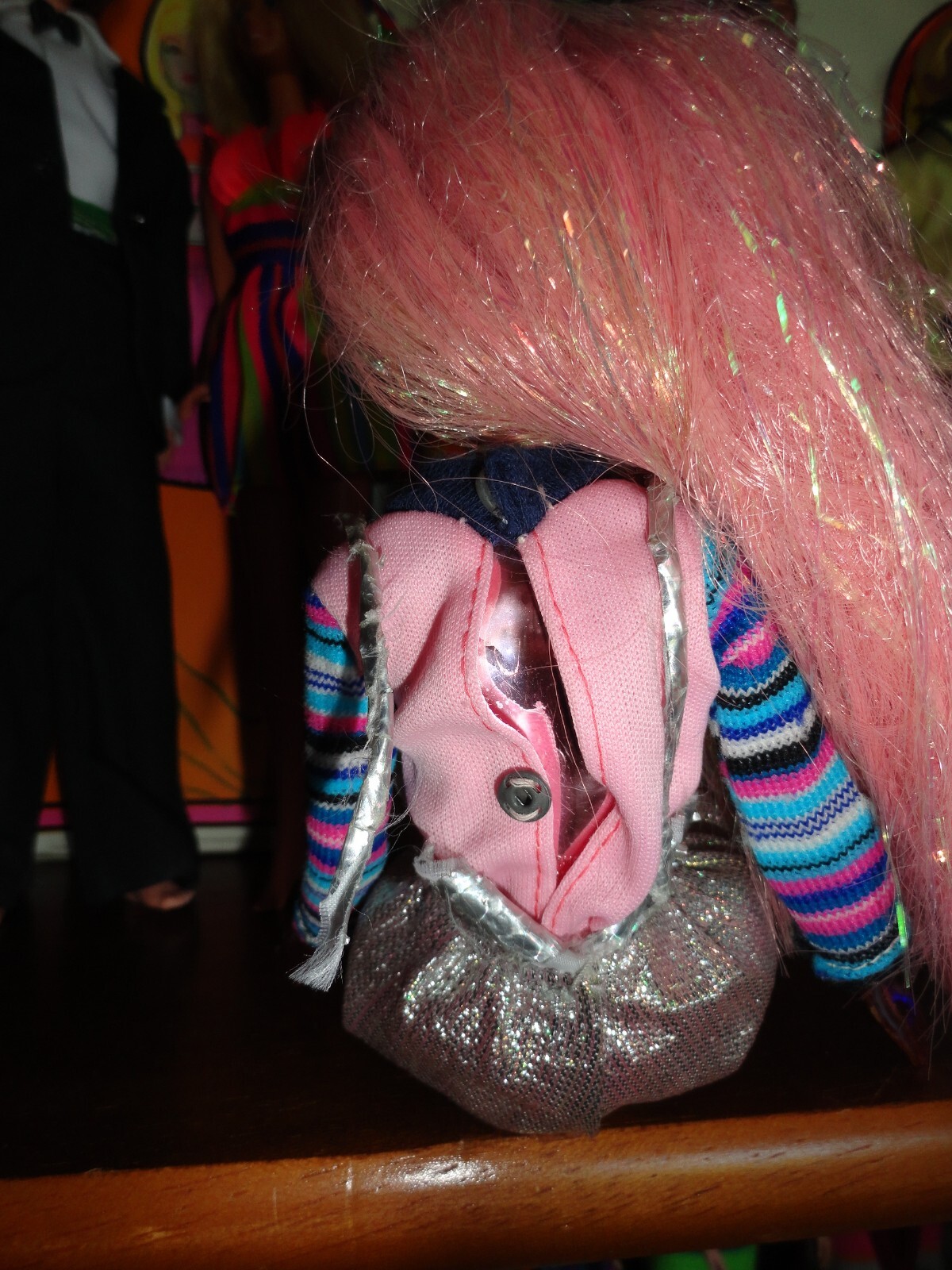 Vintage 1986 Spectra Doll Shimmerons Outer Space Pink Metallic Mattel ...