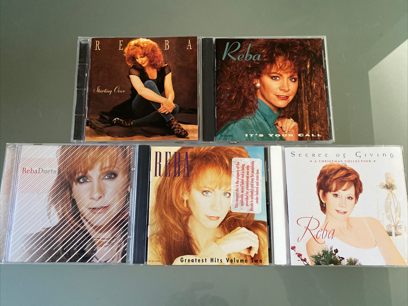 Reba McEntire CD LOT Of 5: Starting Over It’s Your Call Duet Greatest ...
