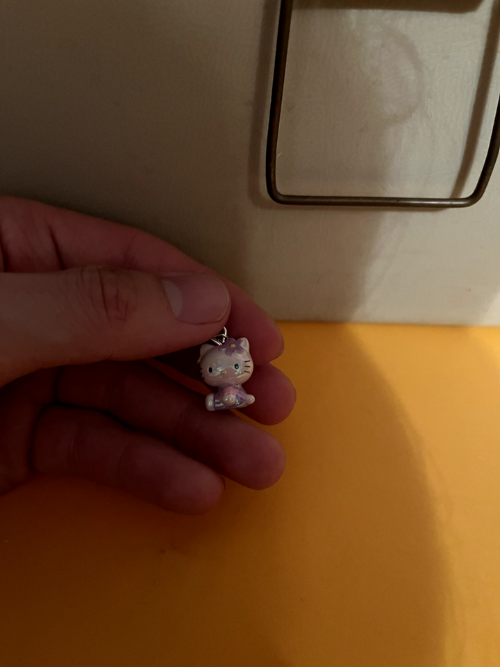 Sanrio Hello Kitty Lavender Pearl Micro Charm | eBay