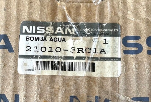 21010-3rc1a Nissan Sentra Water Pump OEM 210103RC1A for sale online | eBay