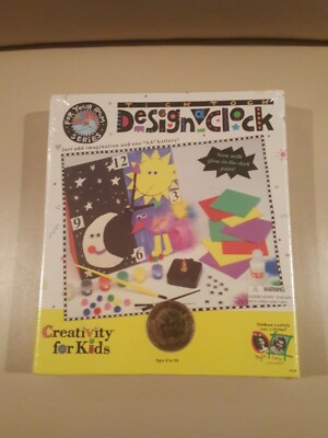 For Your Room Series - Tick Tock Design a Clock, New FACTORY SEALED ...