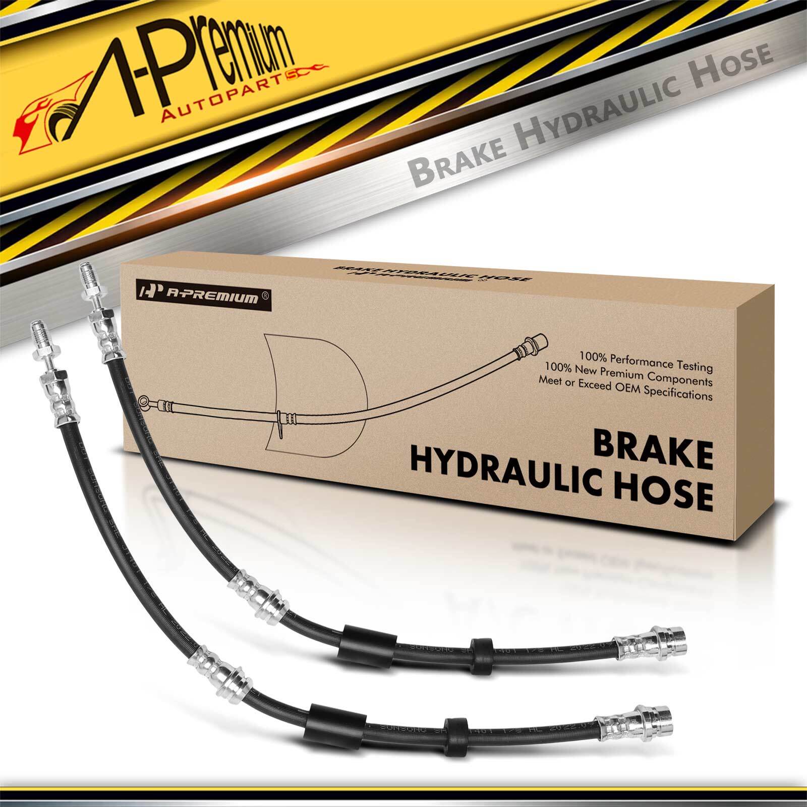 2x A-Premium Front Brake Hoses for Mazda 3 BK Mazda 5 CR19 BP4K43980F ...