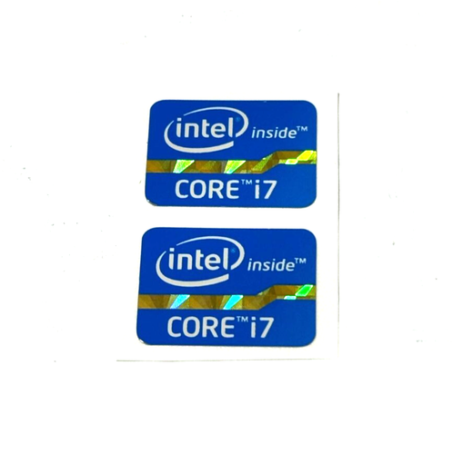 2 x Intel Inside Core i7 Desktop Sticker Label Sandy Bridge | eBay