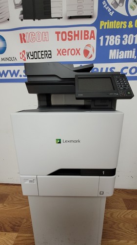 LEXMARK XC 4140 COLOR LASER PRINTER, SCANNER, COPIER, NETWORK | eBay