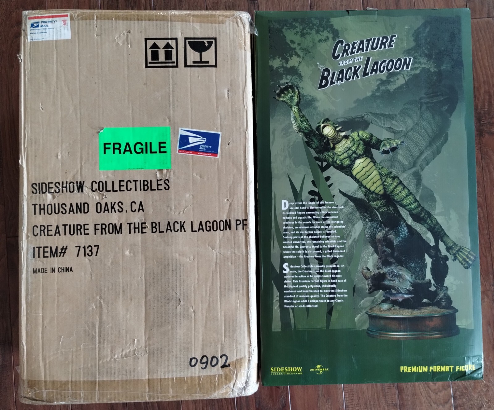 Sideshow 2011 Premium Creature from the Black Lagoon statue New in ...