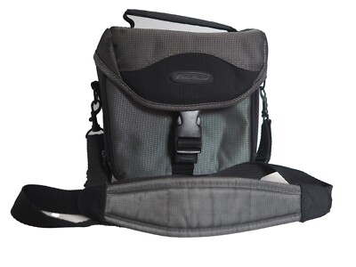 Eddie Bauer Camera Bag Pouch Media Device Storage Rigid Handle Shoulder ...