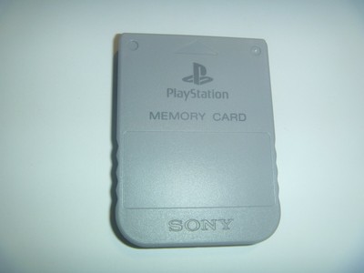 Official OEM Sony Playstation 1 PS1 PSOne Memory Card 1MB SCPH-1020 ...