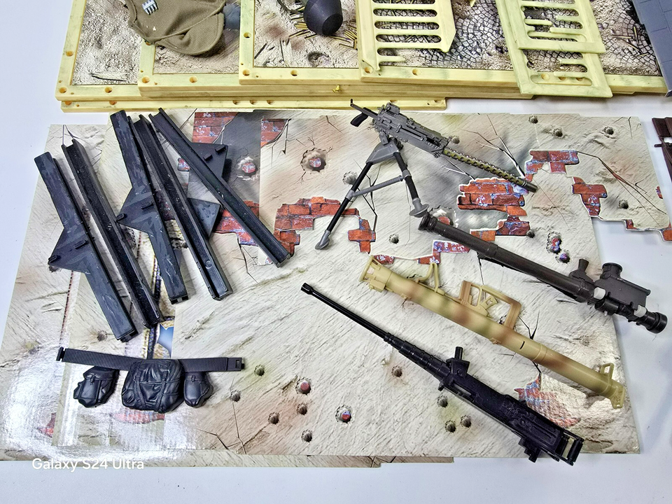 Vintage ES Toys Army Forward Command Post Playset 1/6 Scale | eBay