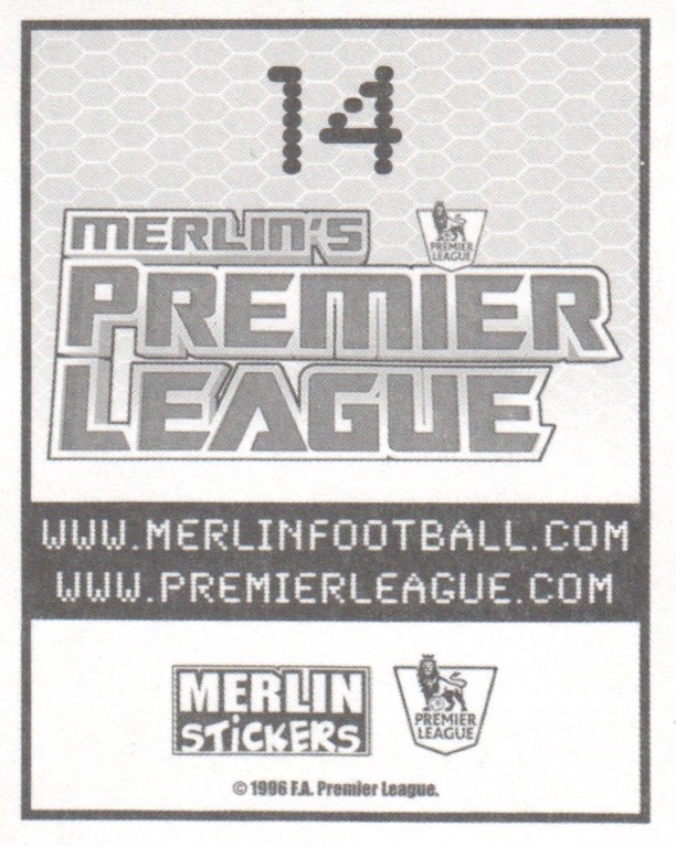 Arsenal FC Club Badge Shiny Foil Merlin 08 Premier League Football ...