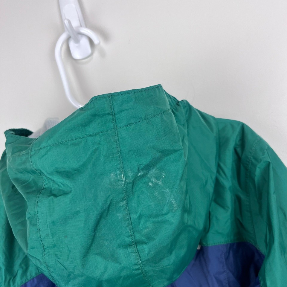 L.L. Bean Kids Lined Trail Model Wind and Rain Jacket Color Block S 4T ...