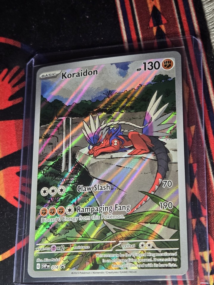 Koraidon 014 Sv: Scarlet & Violet Promo Cards Holo | eBay