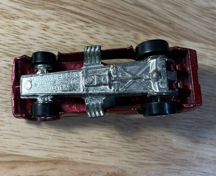 Vintage 1982 Hot Wheels 1977 Firebird Funny Car Pop-Up Body Red #3250 ...