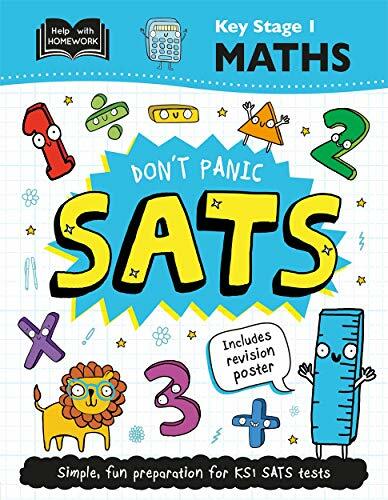 Key Stage 1 Maths: Don't Panic SATs (Help With Homework), Books ...