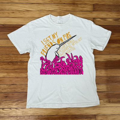 I Set My Friends On Fire - Astral Rejection White All Size T-Shirt ...