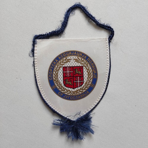 SR Yugoslavia POLICE Sports Association Banner / Flag 10x11cm | eBay